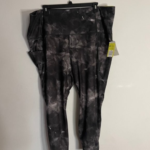 all in motion | Pants & Jumpsuits | All In Motion Womens Plus Black Tie ...